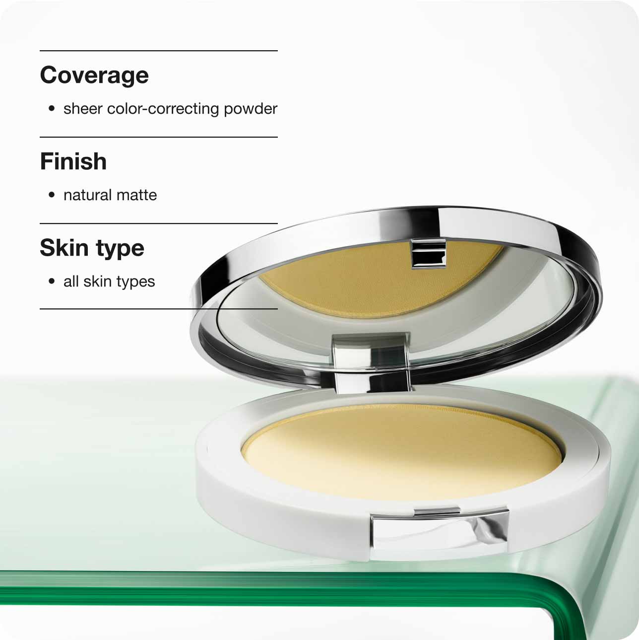 Redness Solutions Instant Relief Pressed Powder | Clinique