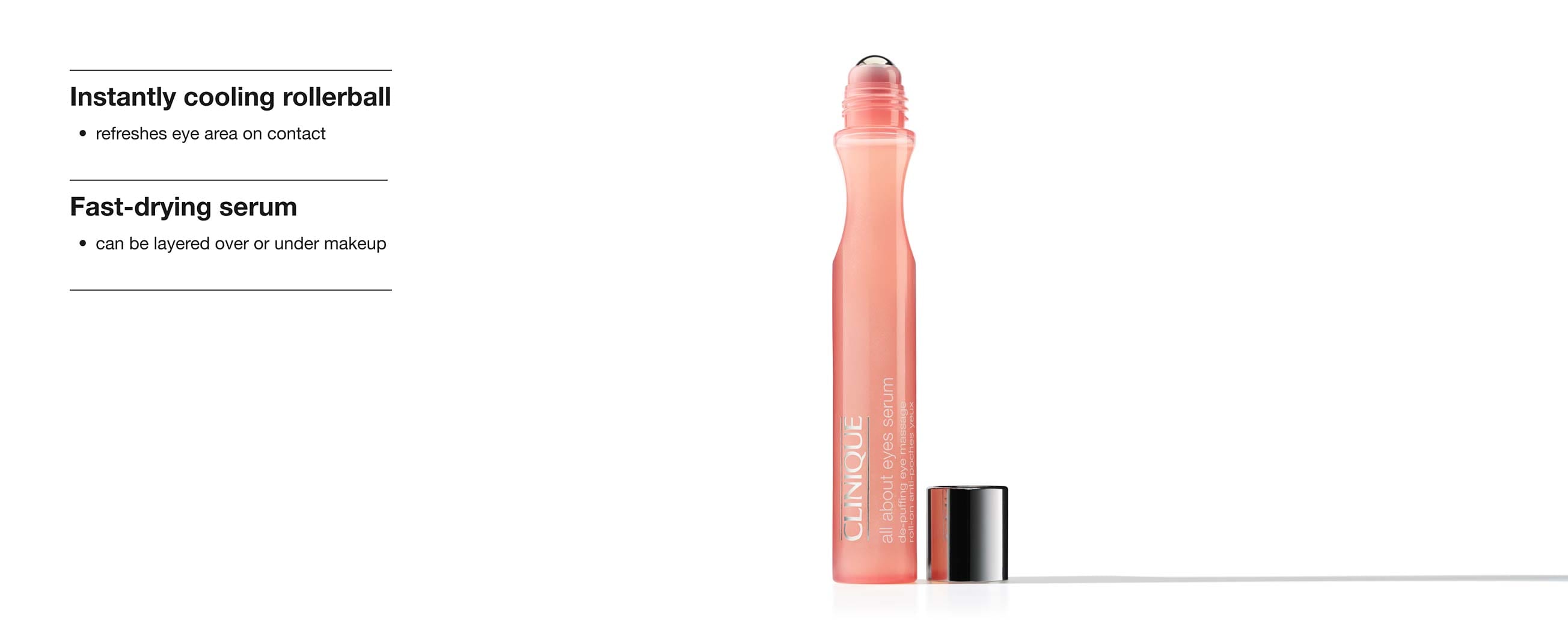 All About Eyes™ Eye Roller Serum - De-puff Eyes | Clinique