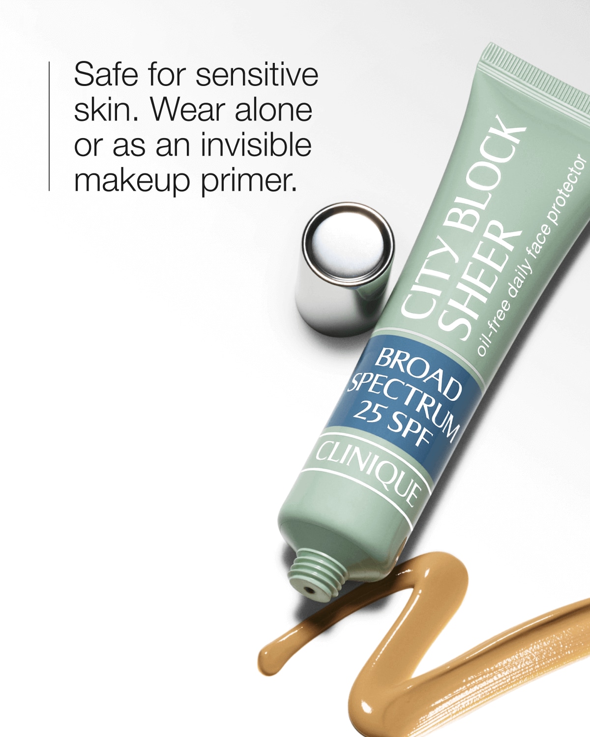 City Block™ Sheer Oil-Free Daily Face Protector Broad Spectrum SPF 25 ...
